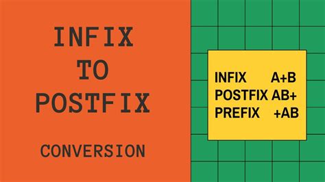 infix to postfix conversion using stack class 12 computer science youtube
