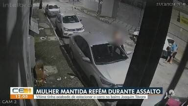 CETV 1ª Edição Fortaleza Polícia procura homens que fizeram mulher