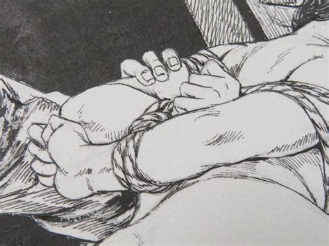 Yahoo オークション SM雑誌 緊縛原画 C 浣腸 SMフロンティア 挿絵