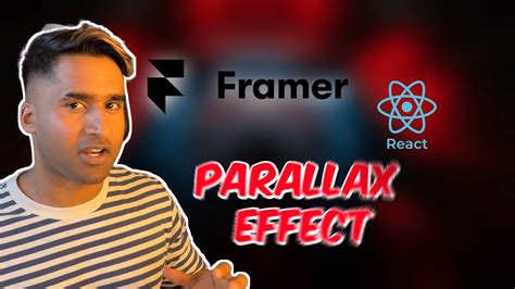 how to implement parallax scroll under 5 minutes using react and framer motion youtube