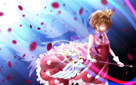 Sakura Kinomoto Magic Wand Huvudpersonen Klämmor Cardcaptor Sakura Clear Card Hen 738892