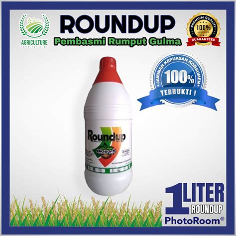 Jual ROUNDUP 1 LITER ROUNDUP PEMBASMI RUMPUT GULMA HERBISIDA