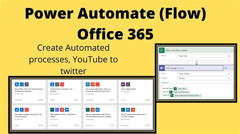 Power Automate Flow In Microsoft Office Youtube