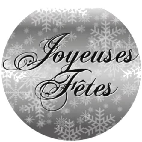 40 étiquettes rondes 35 mm autocollantes joyeuses Fêtes argenté