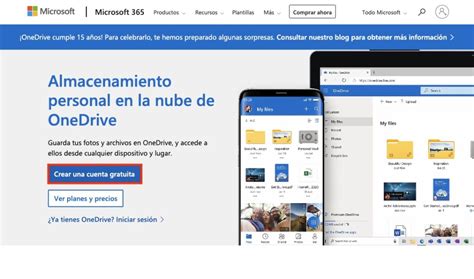 Cómo hacer una cuenta en OneDrive paso a paso