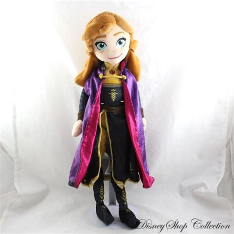 Poupée peluche Anna DISNEY PARKS La Reine des Neiges 2 Frozen 47 cm