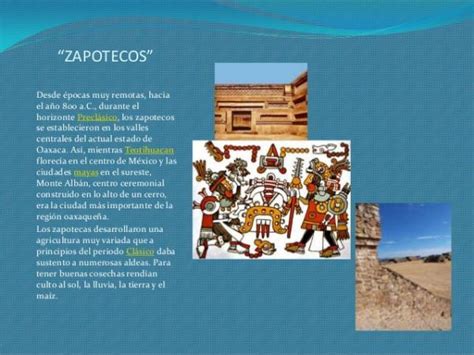 Zapotecas Ubicaci N Y Econom A