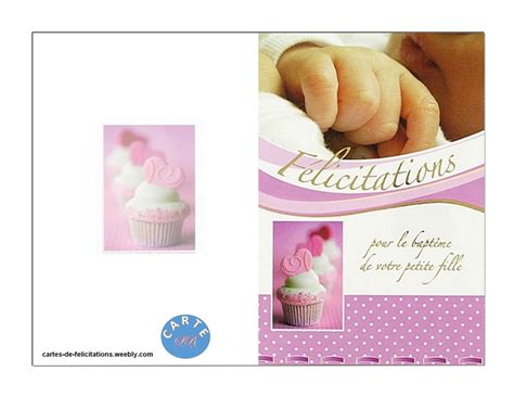 Carte Pour Bapteme Gratuite Imprimer Grovely