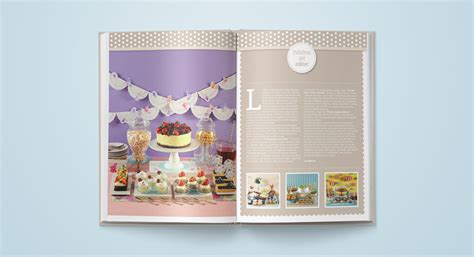 Gran libro de repostería para fiestas LEXUS Behance