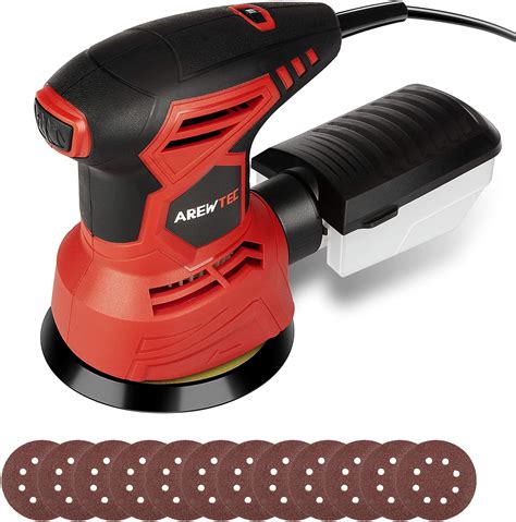 VEVOR Ponceuse Orbitale Électrique 350 W Ponceuse Excentrique 3000
