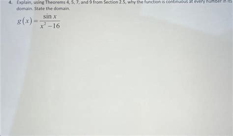 solved 4 explain using theorems 4 5 7 and 9 from section