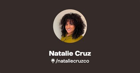 Natalie Cruz Instagram Linktree