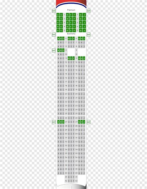 Схема мест боинг 787 9