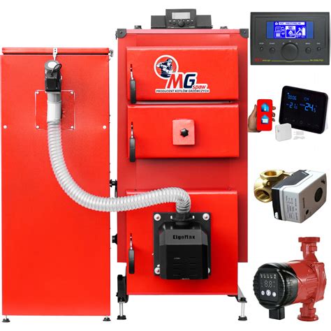 Piec kocioł na pellet drewno 5 klasy CO 18 kw piec na pellet Uni BIO