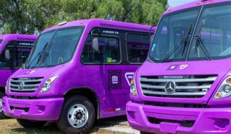 CDMX renueva unidades de transporte público en corredor Legaria