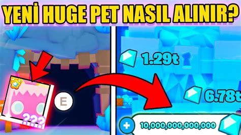 YENİ GÜNCELLEME SONSUZ ELMAS KASMA YENİ HUGE PET NASIL ALINIR Pet
