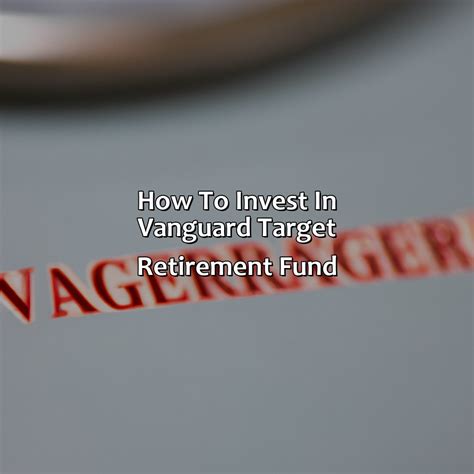 What Is A Vanguard Target Retirement Fund Retire Gen Z