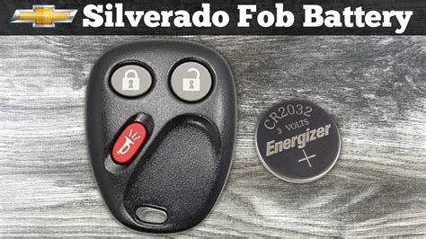 Silverado Key Fob Battery Replacement How To Replace