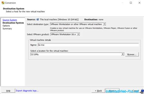 Virtualize A Physical Computer P2V With VMware VCenter Converter