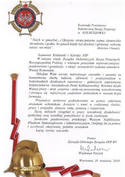 Komenda Powiatowa Pa Stwowej Stra Y Po Arnej W Kolbuszowej Kp Psp