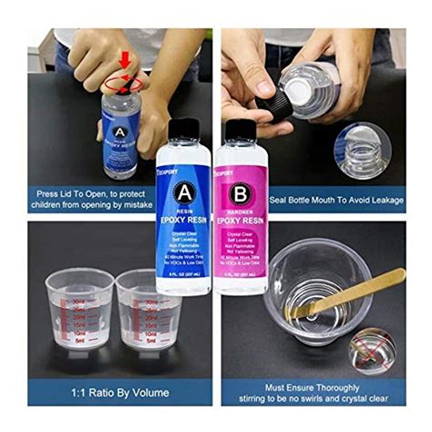 Kit De Resina Epoxi Y Endurecedor Onzas Cristal Transpa Env O Gratis