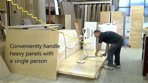 Delaney Vacuum Panel Lifter From Akhurst Woodworking Machinery YouTube