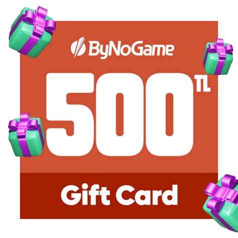 ByNoGame Gift Card The Most Special Gift For Gamers
