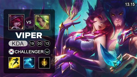 Viper Xayah Vs Zeri ADC KR Challenger Patch 13 15 Season 13 YouTube