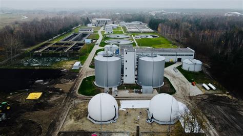 Biała Podlaska oficjalne otwarcie zmodernizowanej oczyszczalni ścieków