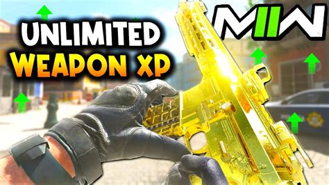 New MAX LEVEL METHOD MOST BROKEN WEAPON XP METHOD In Modern Warfare 2