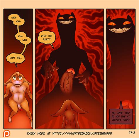 Rule 34 Big Penis Blush Comic Dialogue Feline Green Eyes James Howard Male Male Only Mammal