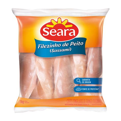 Filezinho De Peito Sassami Seara 1kg Seara