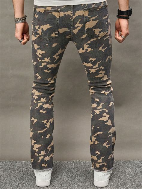 Manfinity EMRG Men S Camouflage Cargo Jeans SHEIN USA