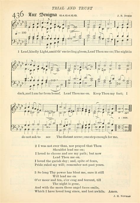 Hymns Of The Faith With Psalms For The Use Of Congragations 436 Lead