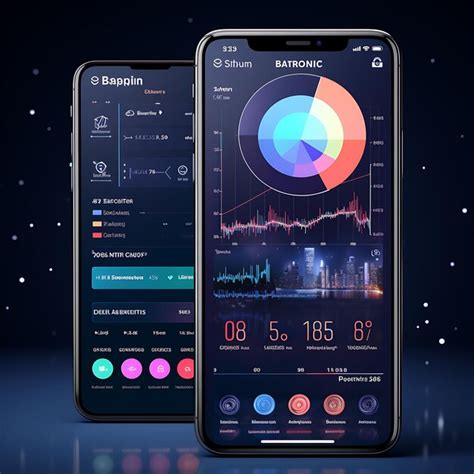 Premium AI Image Mobile App Design Of Banking Personal Finance App