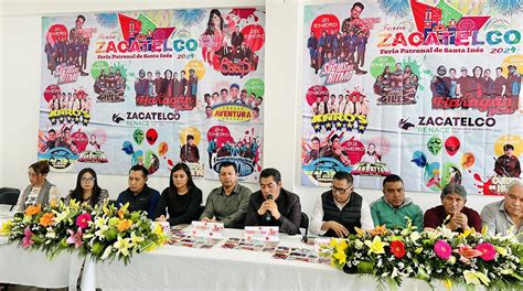 FERIA DE ZACATELCO 2024 CARTELERA ARTISTICA