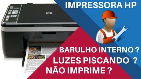 Cartuchos Batendo Impressora HP Leds Piscando Como Consertar YouTube