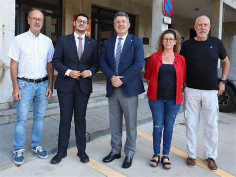 Diputació de Girona Noticies Visita institucional del president de