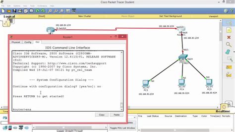 How To Configure Default Routing In Cisco Packet Tracer CCNA YouTube