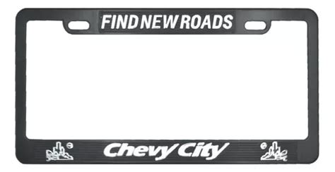 Juego Marcos Portaplacas Chevy City Mercadolibre