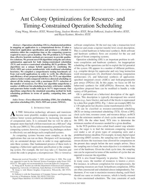 pdf ant colony optimizations for resource and timing ~kastner papers