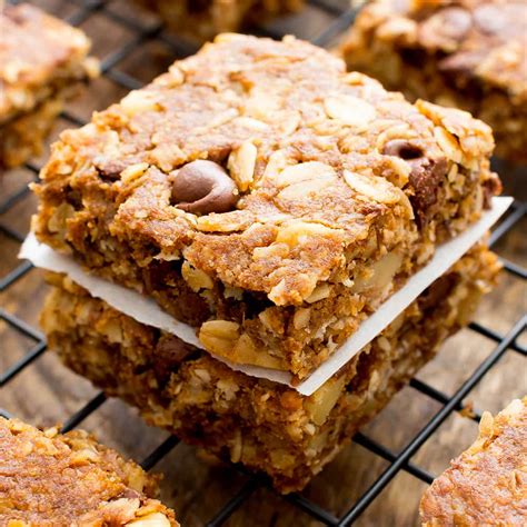 No Bake Chocolate Peanut Butter Oatmeal Cookie Dough Bars Vegan