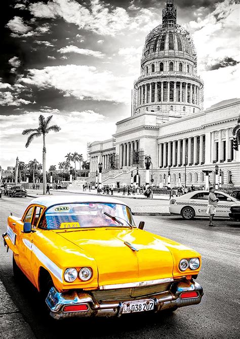 Puzzle Taxi In Havana Cuba Educa 17690 1000 Pieces Jigsaw Puzzles