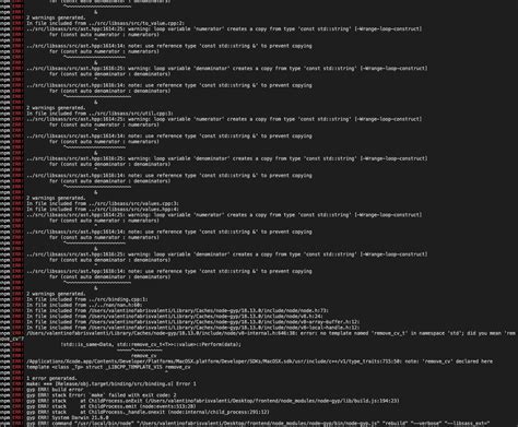 Node Js I Tried Installing The Dependencies With Npm I But It Doesn