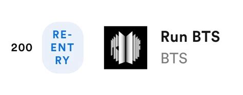 BTS Charts Daily ⁷ on Twitter BTS twt s RUN BTS re enters on