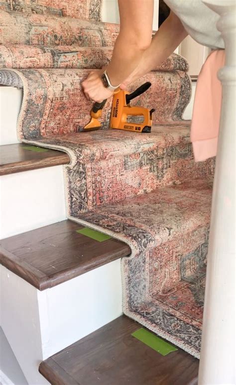 How To Install A Stair Runner Step By Step Tutorial Video Artofit