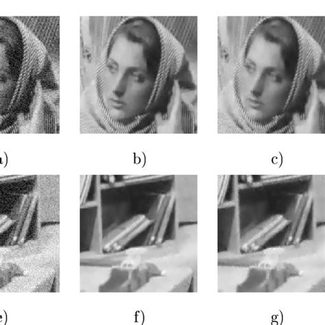 scaled up comparison of denoising results from fig 3 a e noisy download scientific diagram