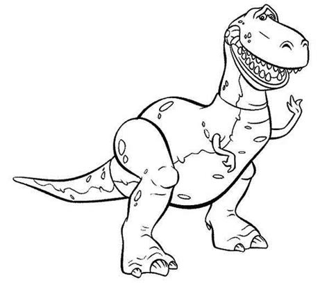 T Rex Dinosaur Coloring Pages Printable