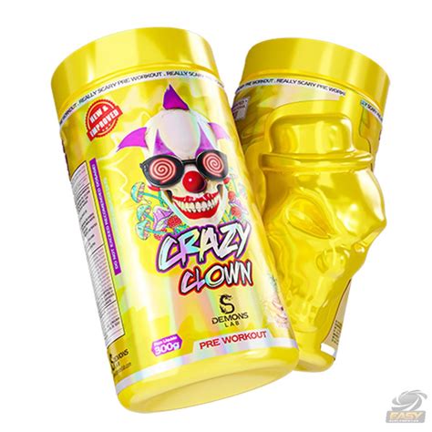 PRÉ TREINO CRAZY CLOWN 350G DEMONS LAB