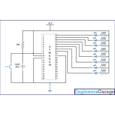 How To Interface LED With AVR Microcontroller ATmega16 Part 4 46